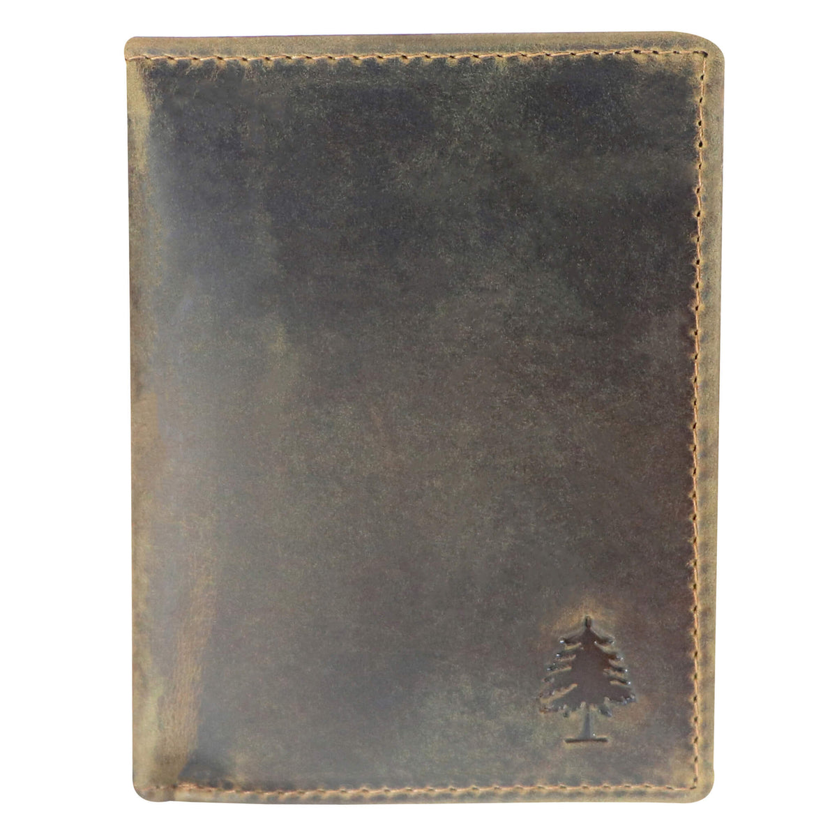 Ryan Thin Wallet Men with Coin Pocket Leather RFID Safe – Greenwood
